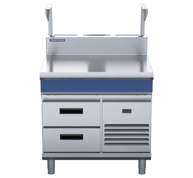 Blue Seal Evolution Series 900mm Bench Top With Salamander Support – R ...