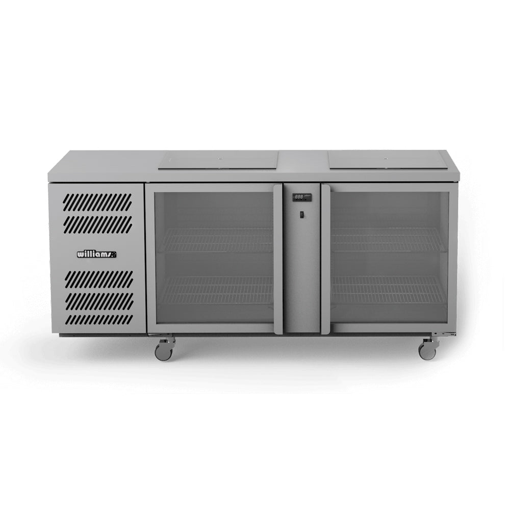 Williams Glass Chiller - Two Door Glass Chiller With Two Shelves - GC2 ...