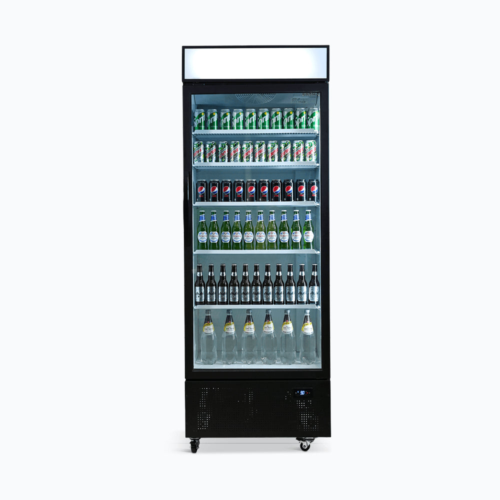 Bromic Upright Display Fridge - 659L - 1 Door - Flat Glass - Lightbox ...
