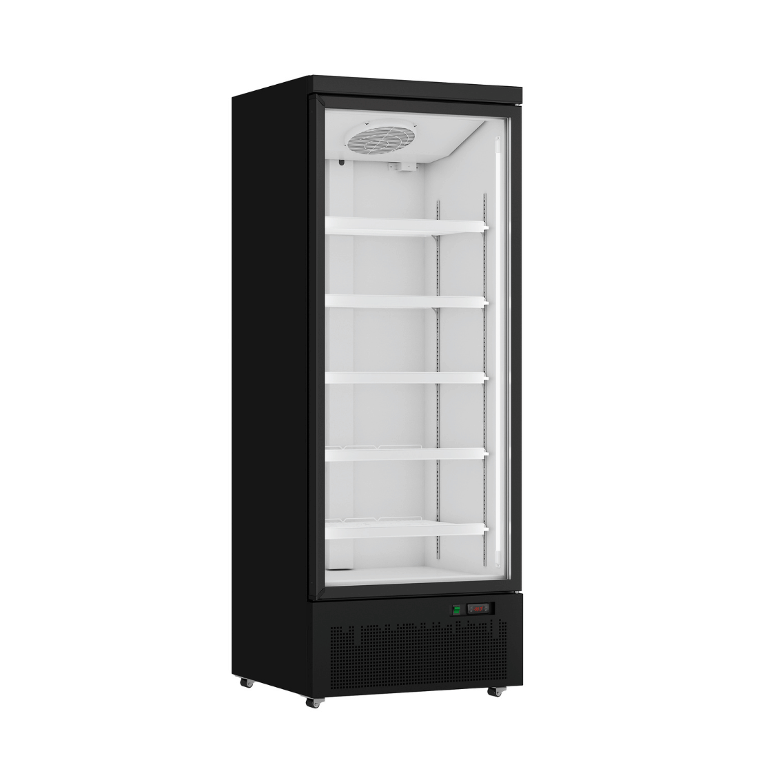 Thermaster 1 Door Supermarket Fridge Black 600L - LG-600BGBM ...