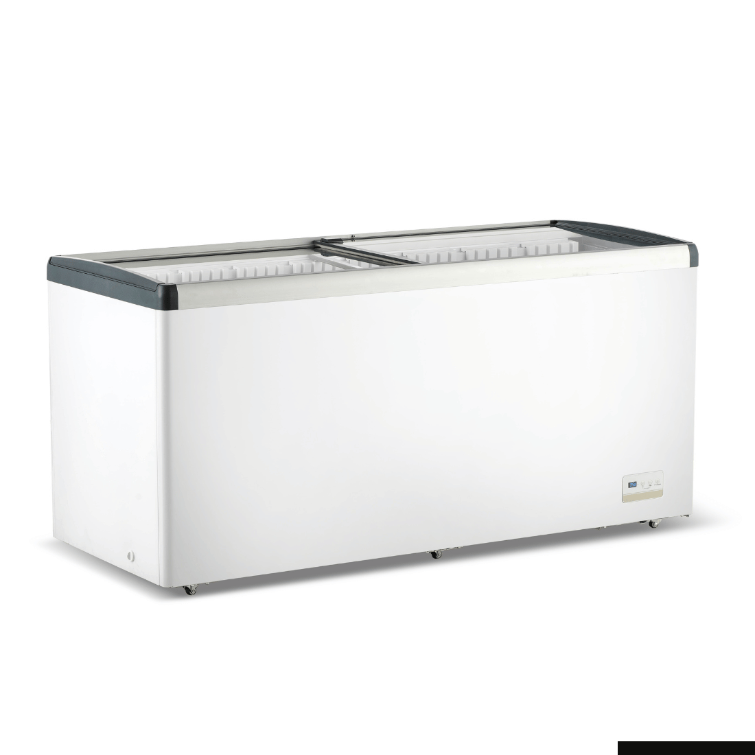Thermaster Chest Freezer with Flat Glass Sliding Lids 586L - WD586G ...
