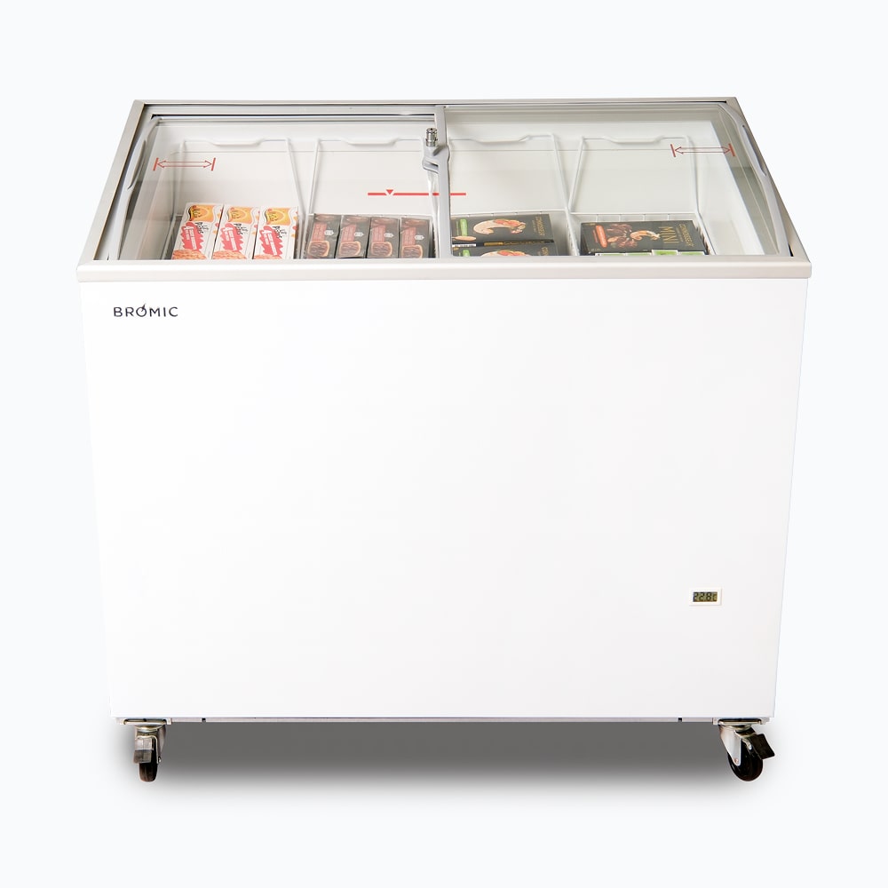 Bromic Display Chest Freezer - 264L - Curved Glass Top - CF0300ATCG-NR ...