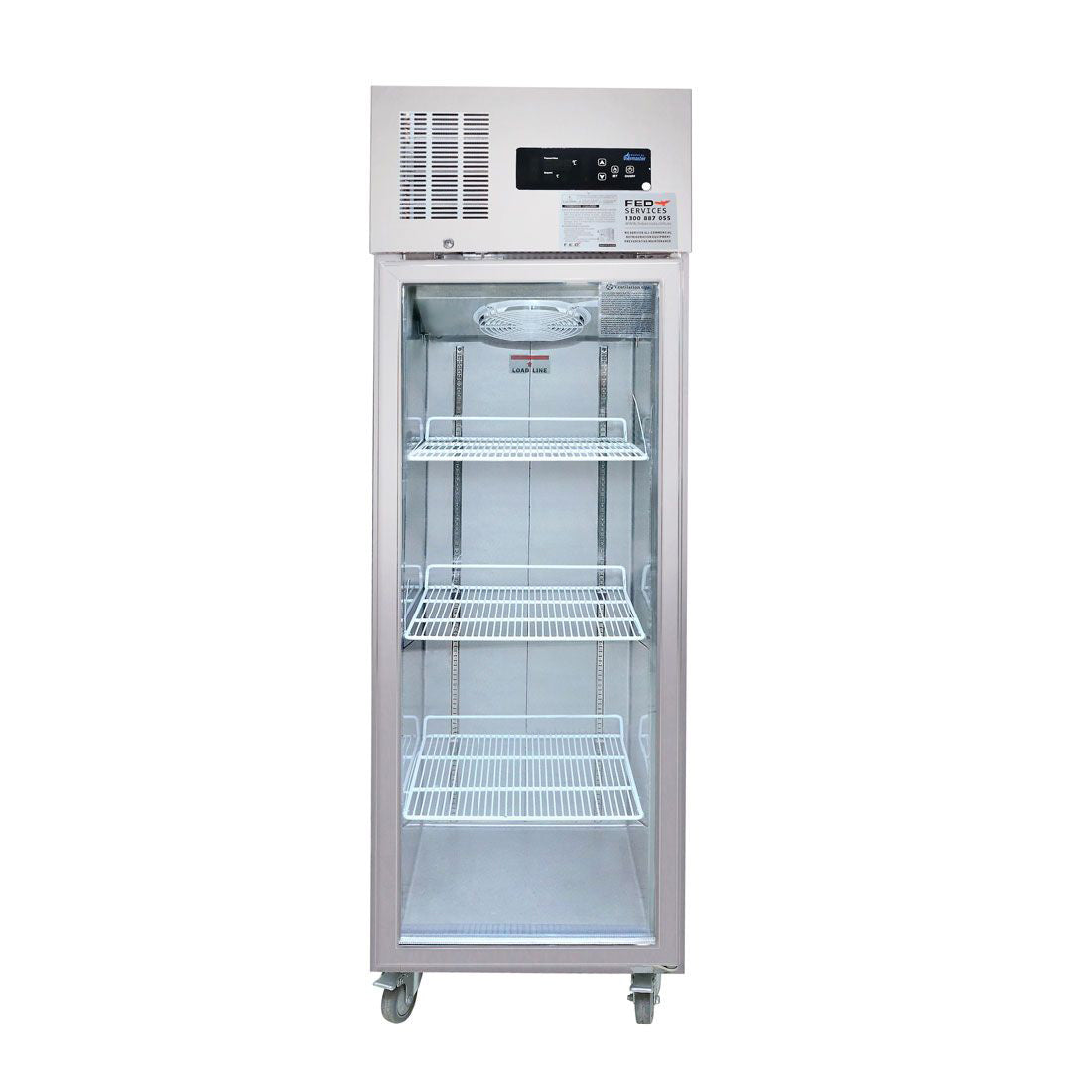 Thermaster Single Door Upright Display Fridge 500L - SUCG500 ...